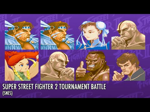 SUPER STREET FIGHTER 2 THE NEW CHALLENGERS TOURNAMENT BATTLE: #81 (IOS/SNES EMULATOR)