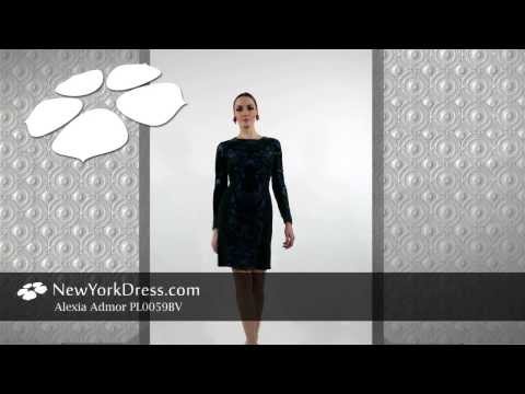 Alexia Admor PL0059BV Dress - NewYorkDress.com