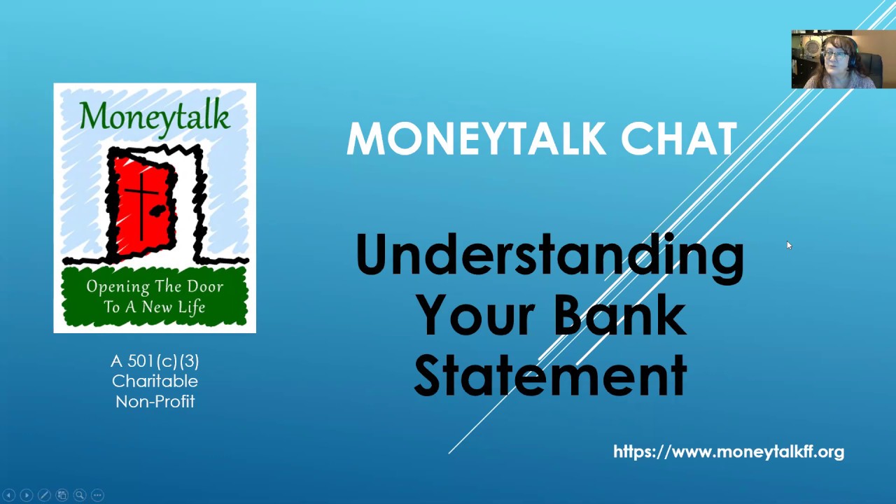 Understanding Your Bank Statement