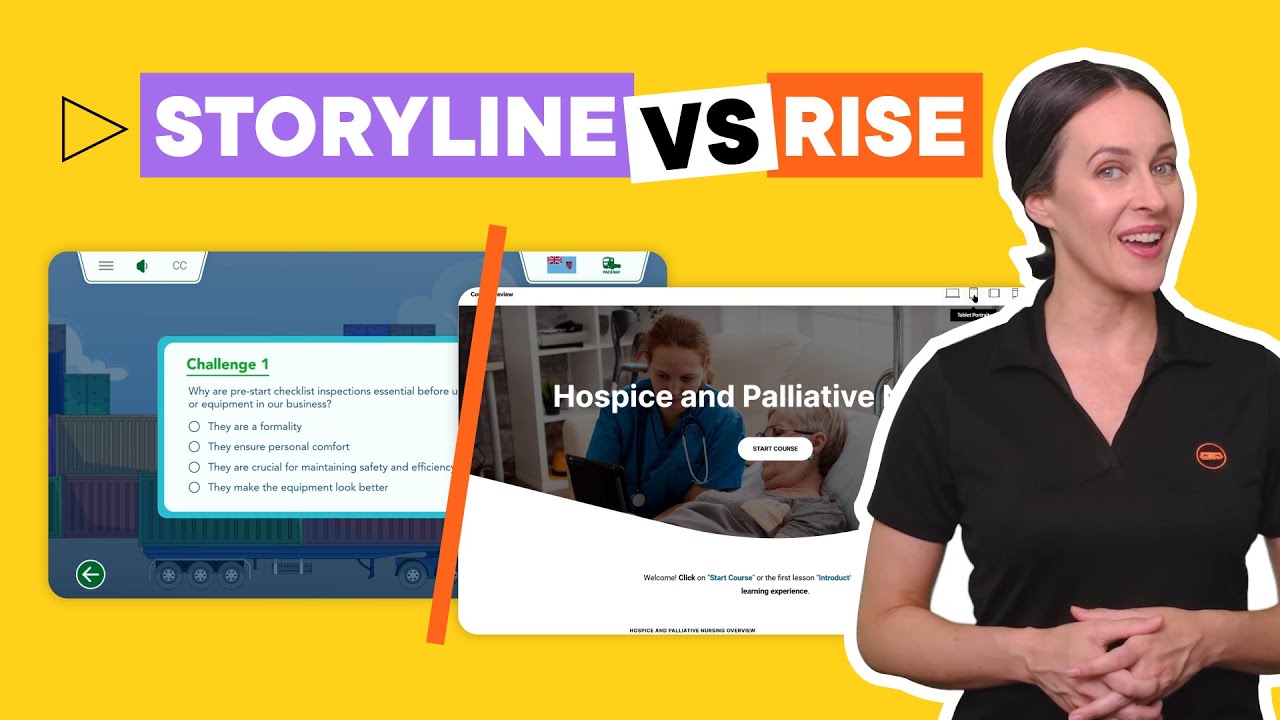 How to Choose Between Articulate Storyline vs Rise for eLearning Courses: Key Differences & Benefits
