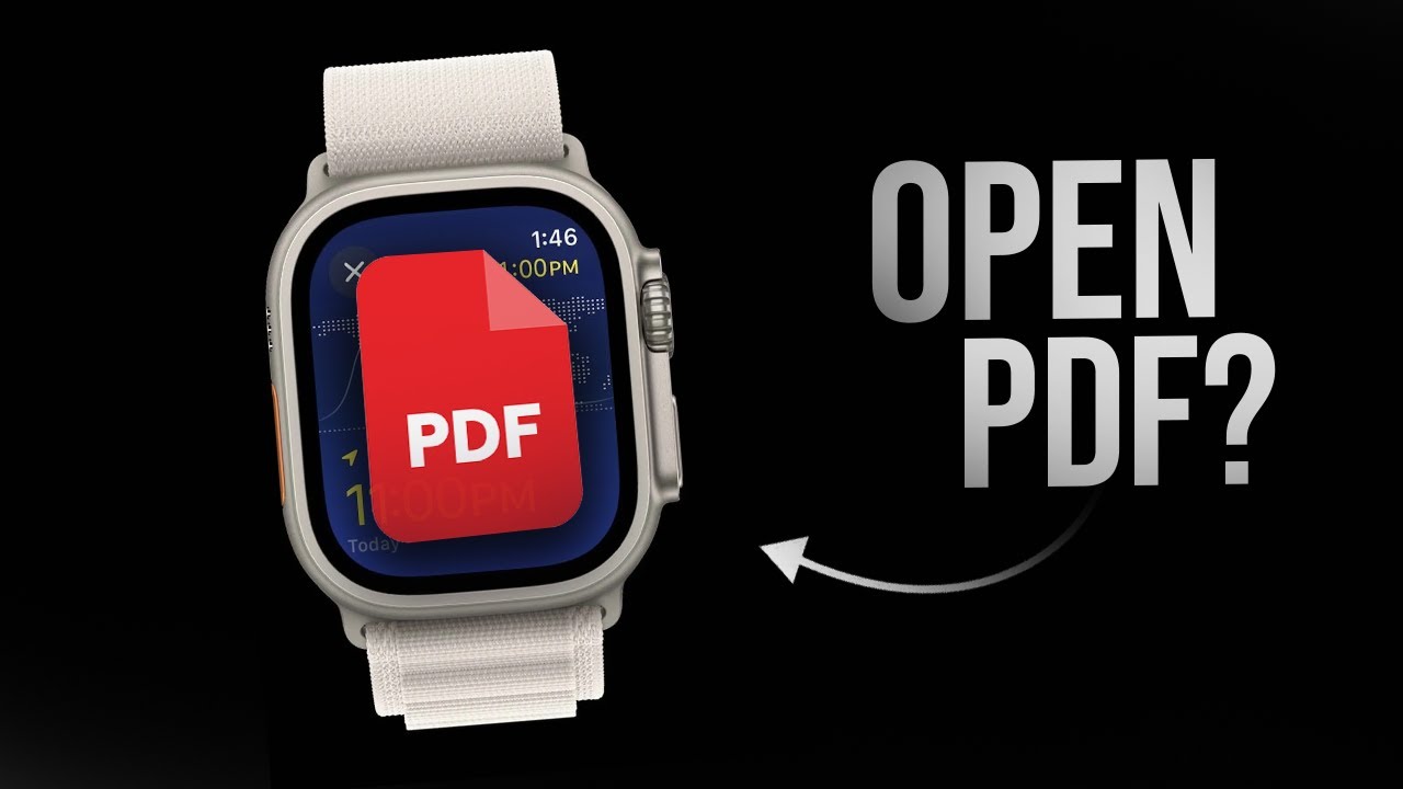 Can Apple Watch Open PDF File? (explained)