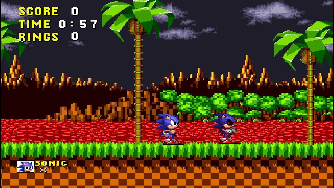 Sonic.exe Round 2 - The Final version (Sonic style 1 - without super form)