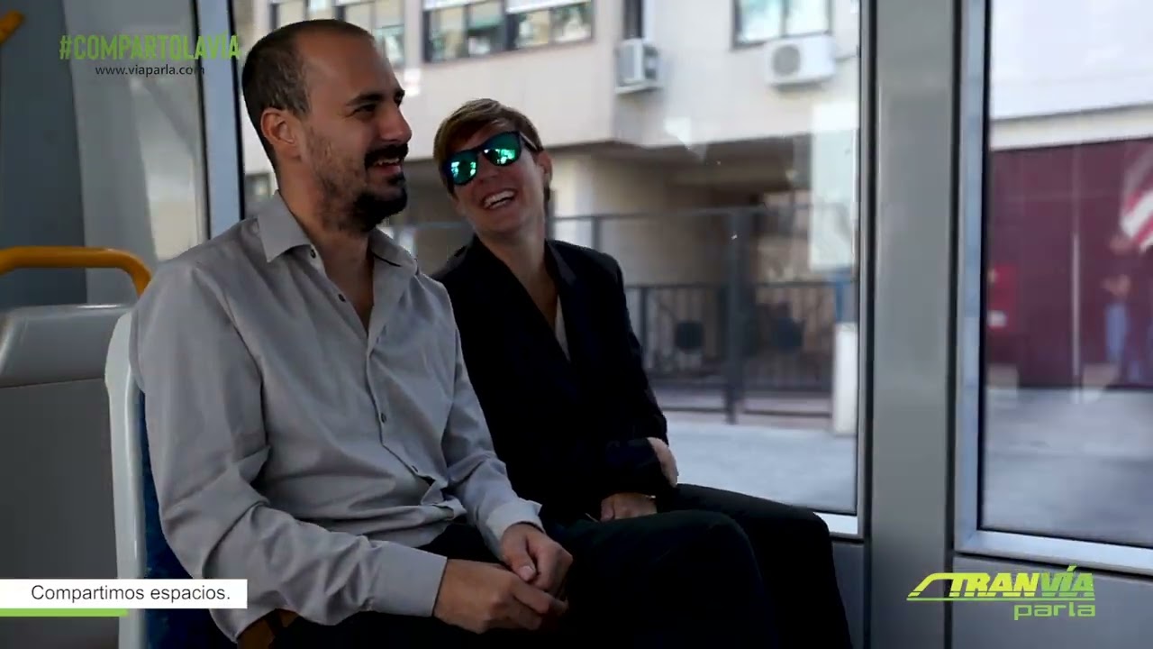 Tranvía de Parla. Concienciación vial