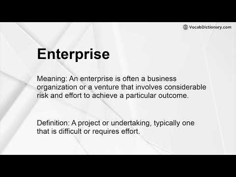 Enterprise Meaning
