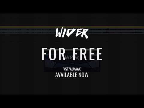 Introducing WIDER: A Powerful Free Stereo Widener