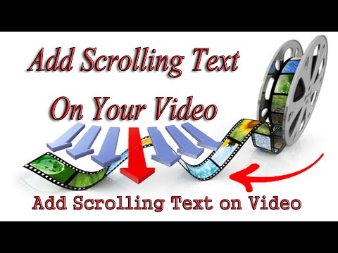 videopad tutorial for beginners; Cut, Join, Scrolling Text, Watermark ...