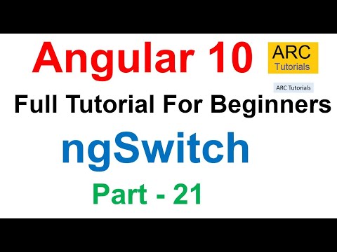 Learn Angular 10 Tutorial 21 ngSwitch in Angular | Angular 10 Tutorial For Beginners - Mind Luster