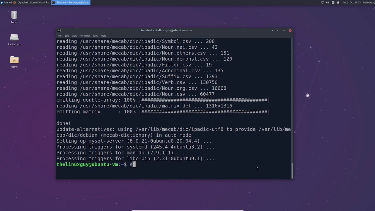 How to setup a LAMP Stack in Ubuntu 20.04 LTS