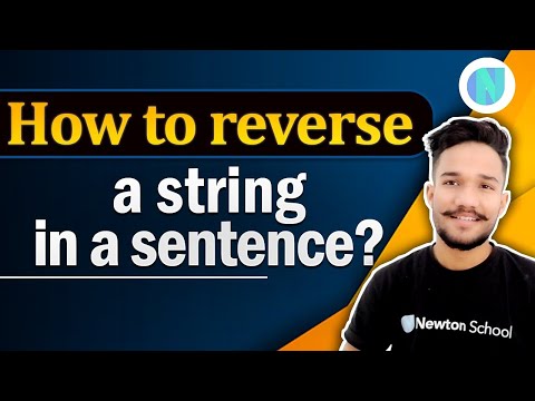 How to reverse a string in a sentence? | Javascript Tutorials