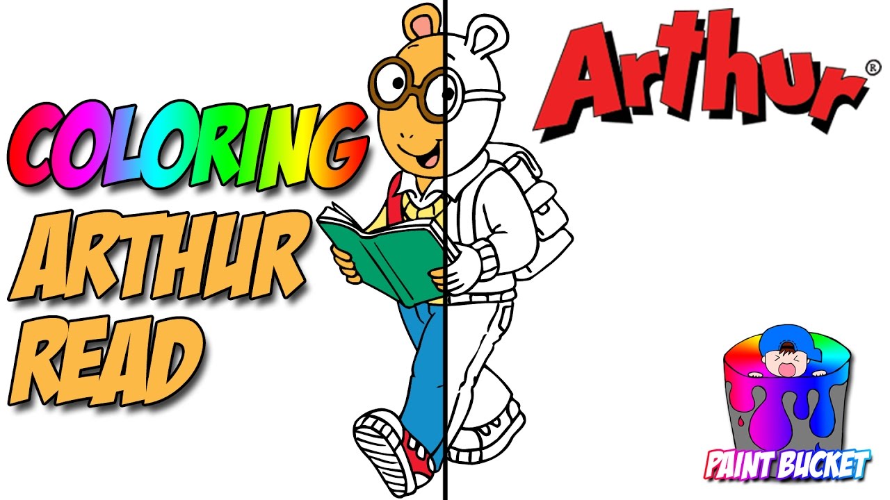 Arthur Coloring Pages - PBS Kids Coloring Book for Kids to learn colors