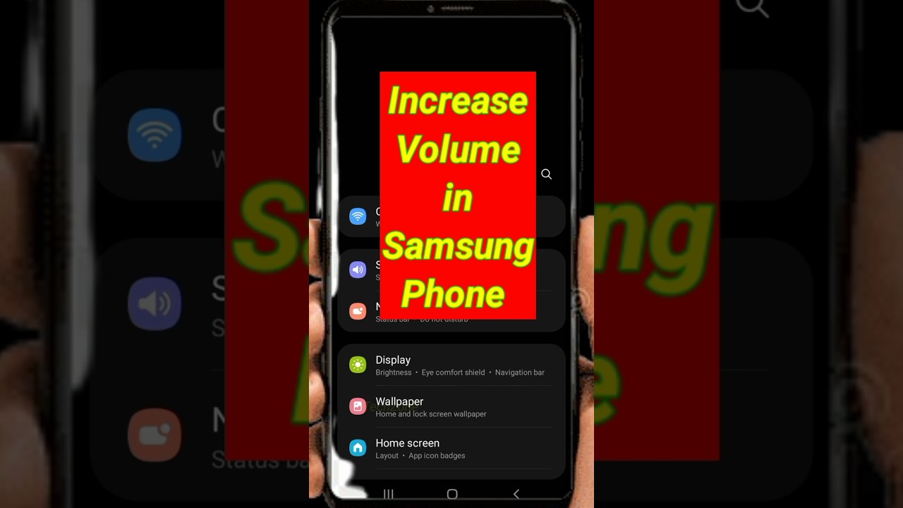 Fix Low Volume on Samsung Phones: Easy DIY Solution #shorts