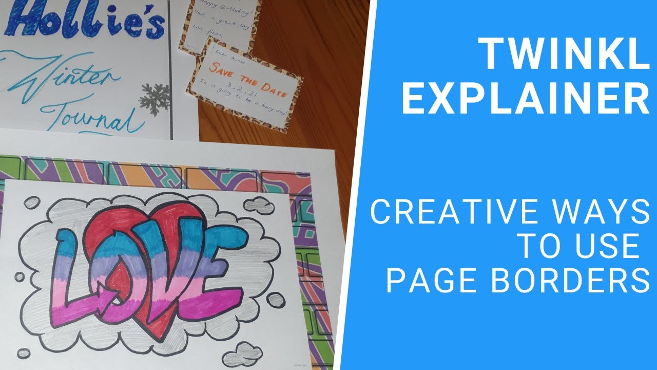 Creative Ways to Use Page Borders