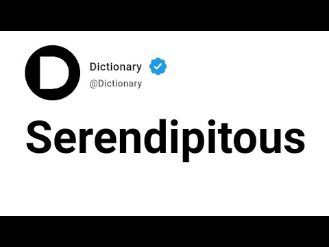 Serendipitous Meaning In English
