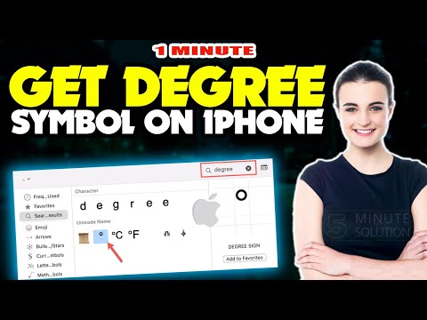 How to get degree symbol on iphone 2024 [ Easy Steps ]