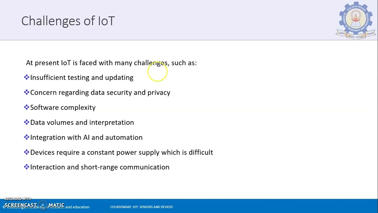 Unit - 4 (IoT System) - Part - 2