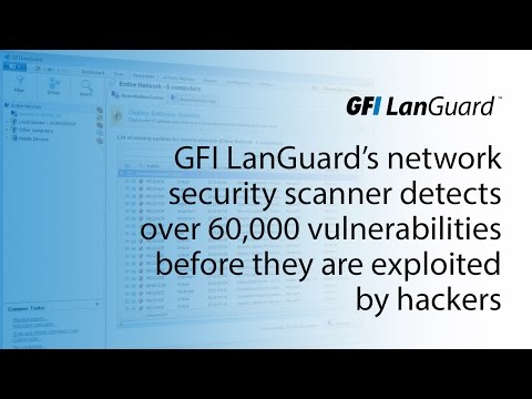 GFI LanGuard | It's network security scanner detects over 60,000 vulnerabilities