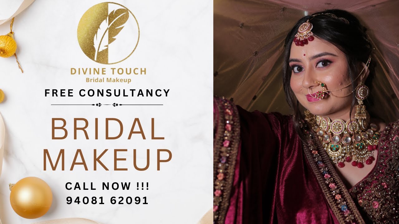 Best Bridal Makeup in Jamnagar, Divine Touch Bridal Makeup