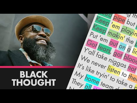 Black Thought on Don't Say Nuthin' - Lyrics, Rhymes Highlighted (287)