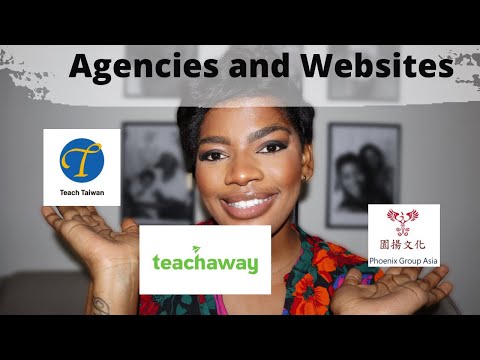 AGENCIES AND WEBSITES FOR TEACHING JOBS IN TAIWAN