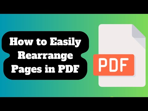 How to Rearrange Pages in PDF For Free | Simple Hack to Organize PDF Pages Without Adobe Acrobat