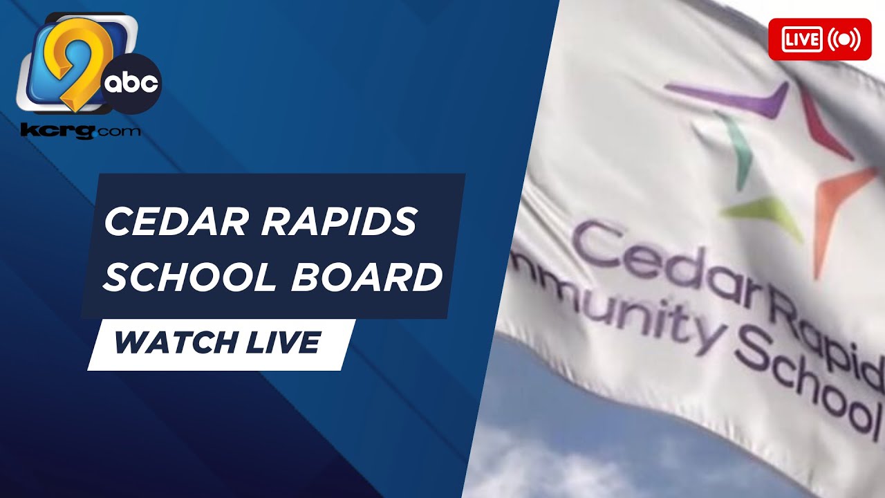 LIVE: Cedar Rapids School Board talks consolidation plans