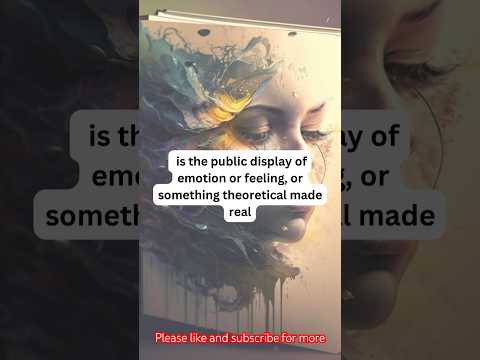 Definition and meaning of Manifestation #manifestation #definition #meaning #synonym #dictionary