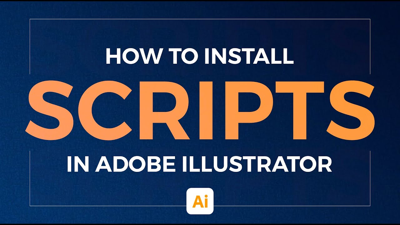 How to Get, Install and Use a Script in Adobe Illustrator | JSX Files | Scripts in Illustrator