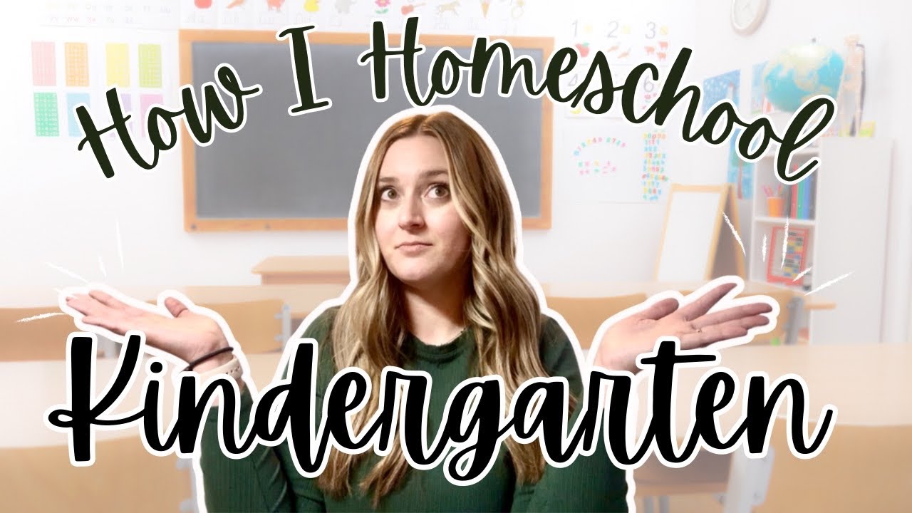 HOW I HOMESCHOOL KINDERGARTEN || KINDERGARTEN CURRICULUM AND DAILY ROUTINE