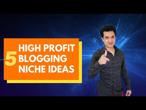 5 High Profit Blogging Niche Ideas in 2021 #Shorts