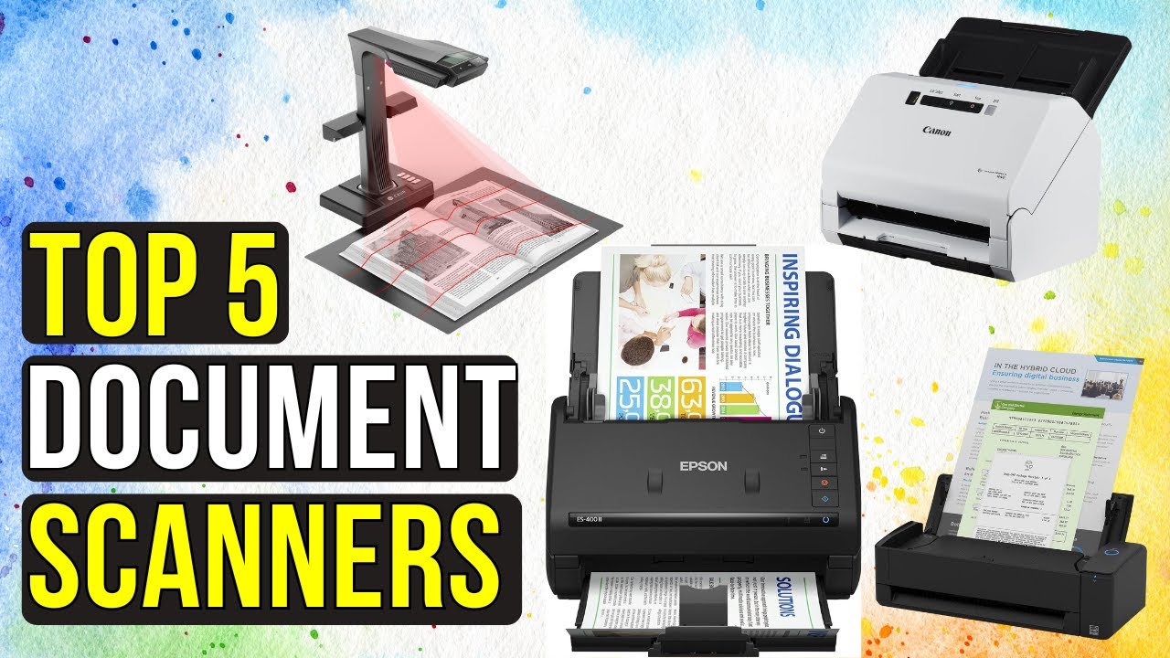 Top 5 Best Document Scanners 2026 🔥 Go Paperless Like a Pro!