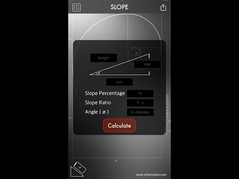 The Ramp Slope Calculator App