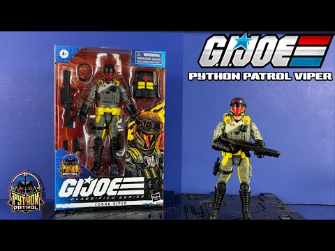 G.I. Joe Classified Series Python Patrol Cobra Viper – Videón a figura ...