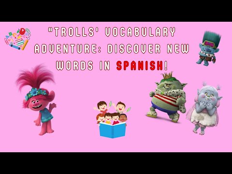 Learn Spanish Tenses with Trolls 3 | Past, Present, Future | Spanish grammar ✅