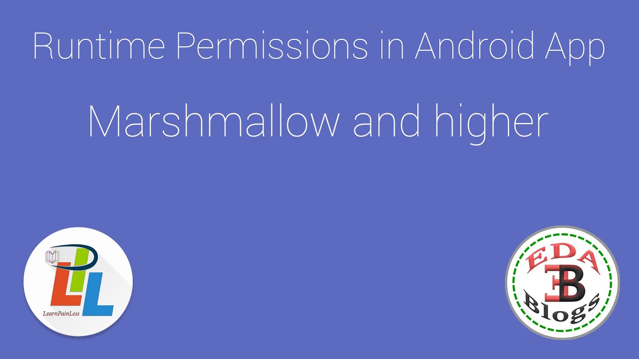 Runtime Permission in Android Marshmallow Example