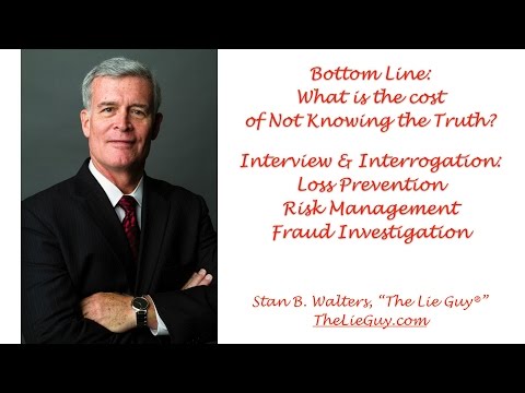 Interviewing and Interrogation Training: Loss Prevention & Risk Mgmt