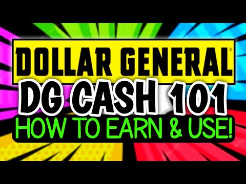 🤑DG CASH 101💰DOLLAR GENERAL CASH BACK REBATES🤑HOW TO EARN & USE!💰