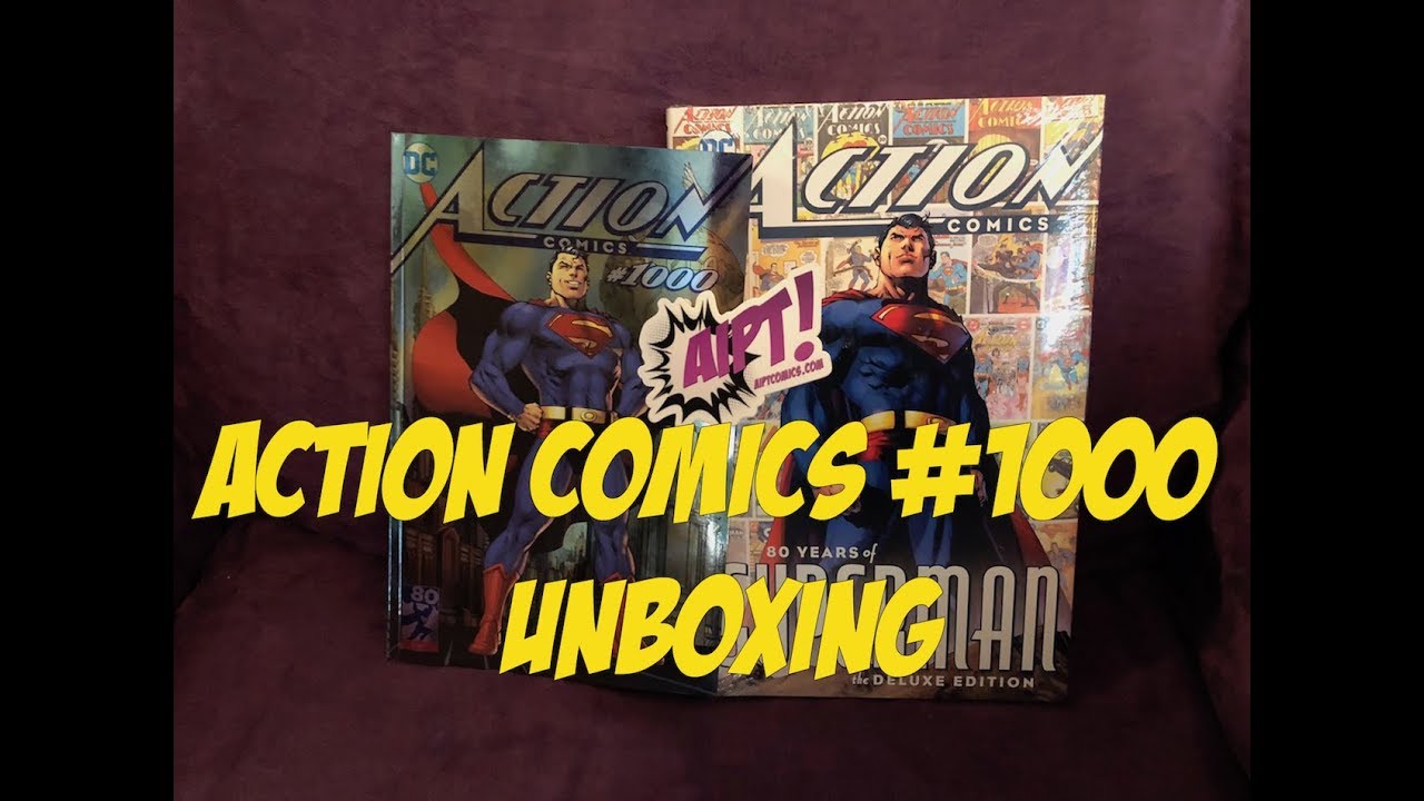 Action Comics #1,000 Press Package Unboxing