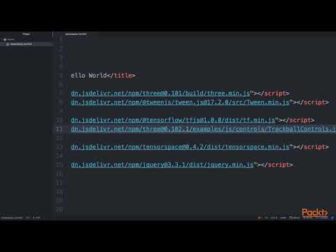 Learn 3D Neural Network Visualization with TensorSpace Create the Basic | packtpub com - Mind Luster