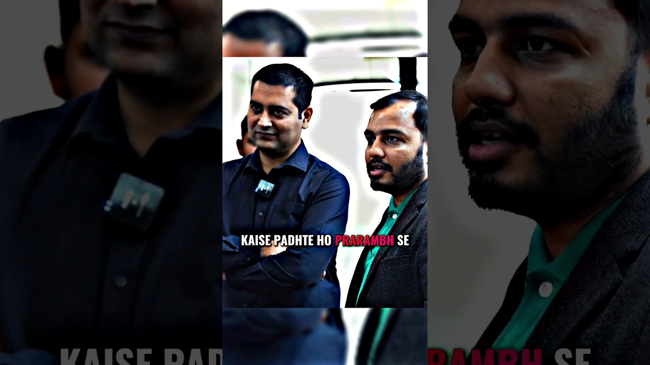 Apka Kya Schedule Hai Prarambh Batch Se Padhne Ka? 🤔 #PW #Shorts