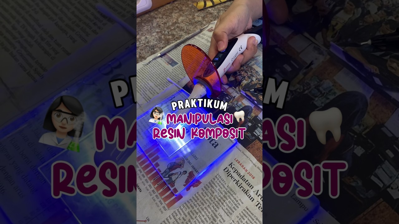 Praktikum Manipulasi Resin Komposit #fkg #ugm #snbt2024 #snbt2025 #fkgugm #dentistry #dentstud #vlog