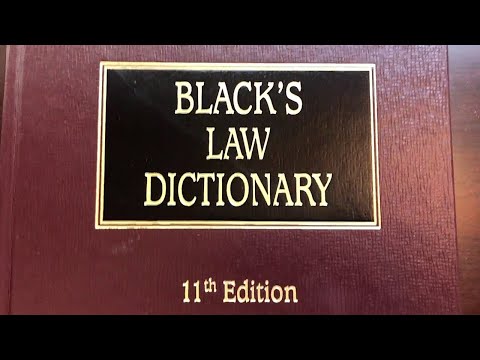 Black's Law Dictionary Definition