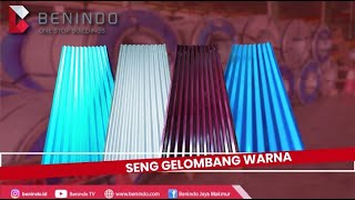 SENG ATAU ATAP SPANDEK GALVALUM BIRU RESIN BJMS ROOF 0.25mm | Benindo ...