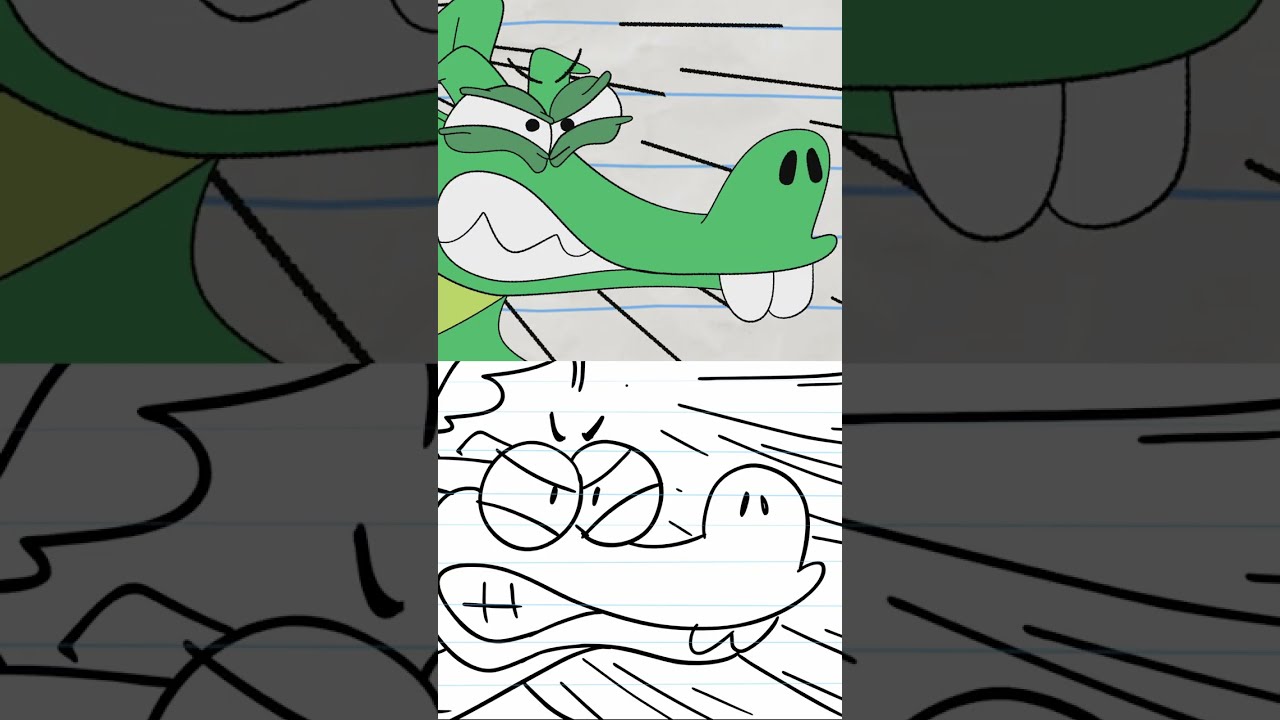 DRAGON VS BOY! - Animatic Comparison (Animation Meme) #boyanddragon #shorts
