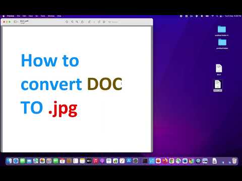 Convert DOC to JPG
