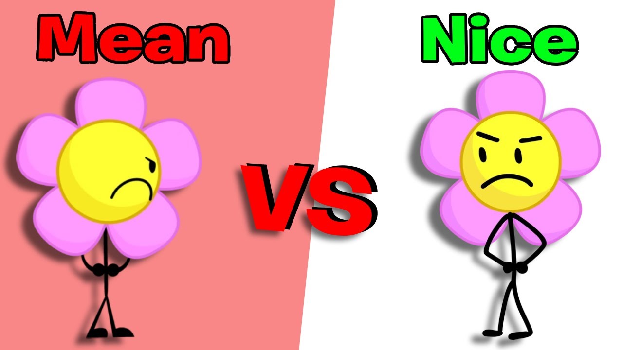 BFDI FLOWER VS BFB FLOWER...