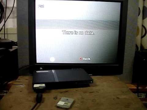 PS2 Slim Issues With PS1 Memory Card