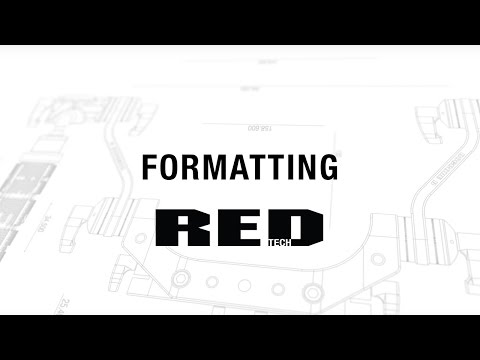 RED TECH | Formatting