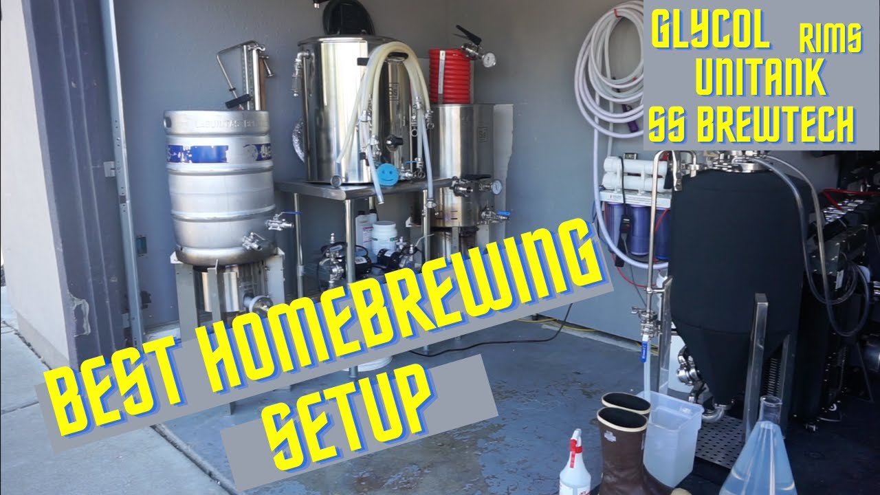 THE BEST HOMEBREWING SETUP