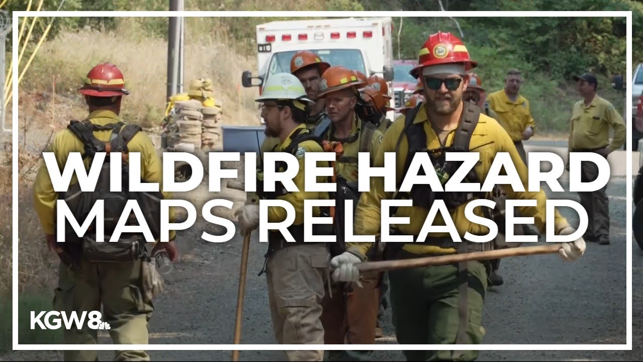 Oregon releases new wildfire hazard maps