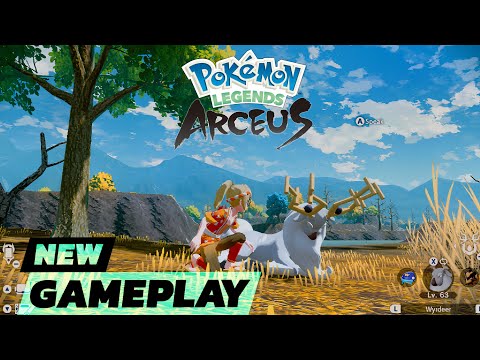 HOW TO EVOLVE STANTLER IN HISUI - WYRDEER + SIGNATURE MOVE (Pokemon Legends: Arceus)